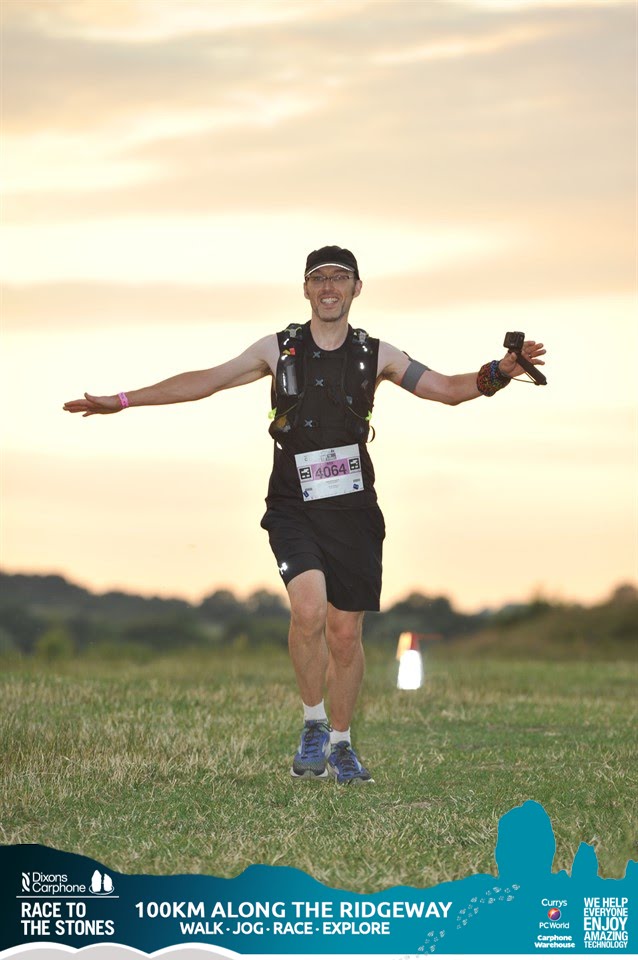 The route through my first 100Km – Ridgeway Runner